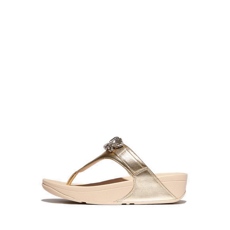 Jewel-Deluxe Metallic-Leather Toe-Thongs – FitFlop Indonesia